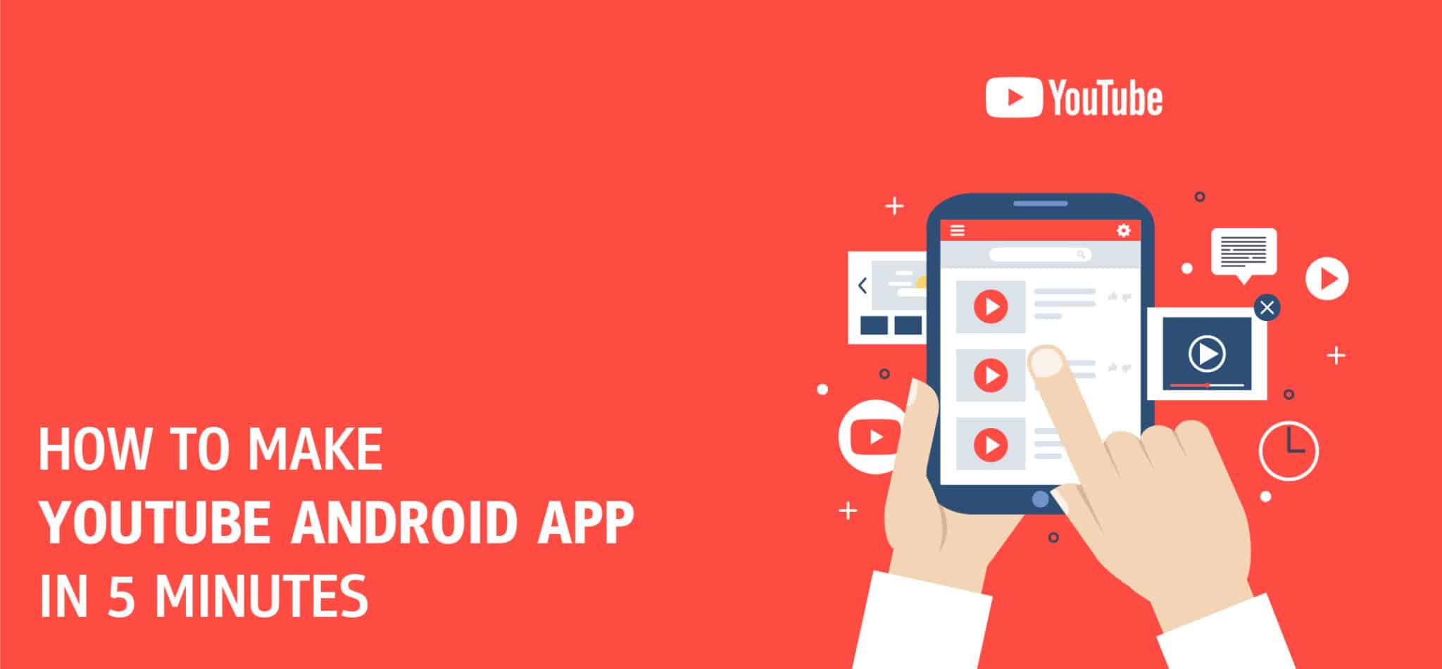 How to Make YouTube Android App in 5 Minutes for Free