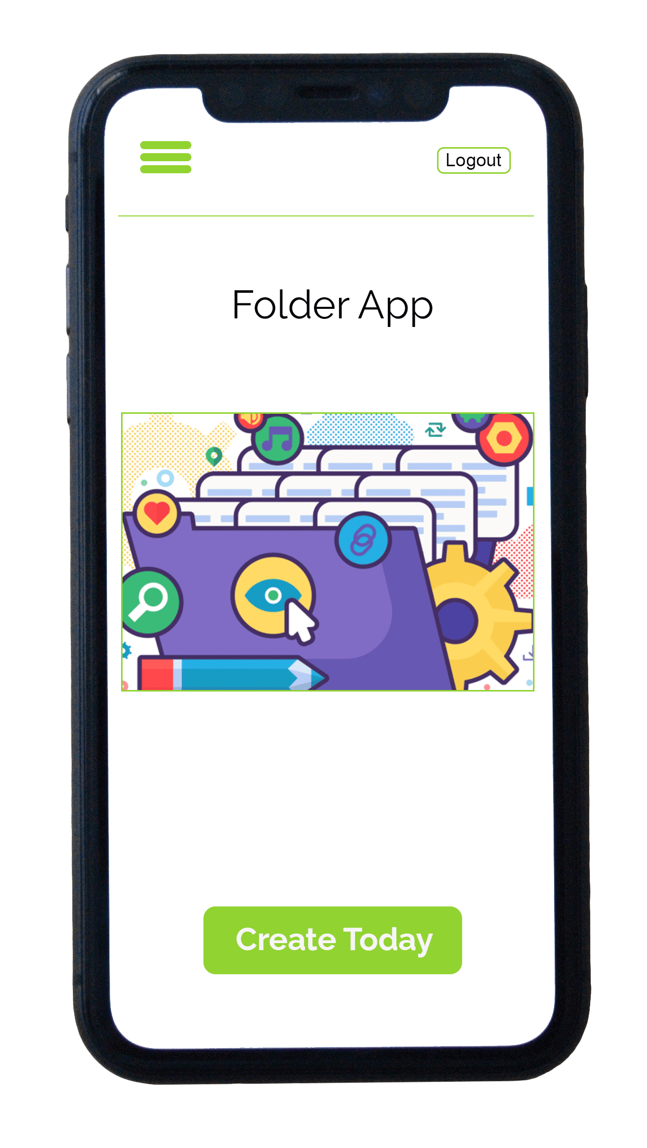 How To Create A Folder For Apps On Android AppsGeyser