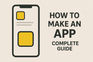 How to make an app: A step-by-step tutorial