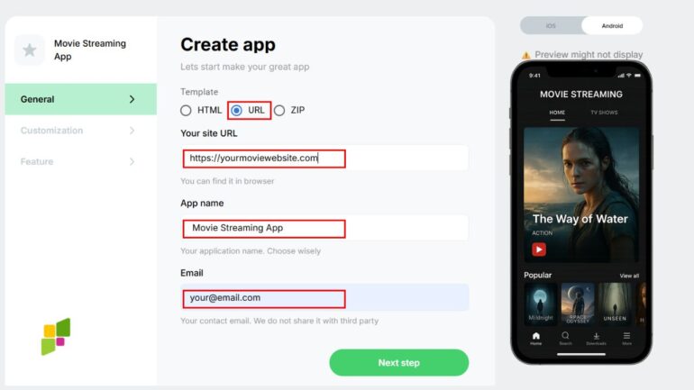 How to Create a Movie App — A No-Code Guide With AppsGeyser ...