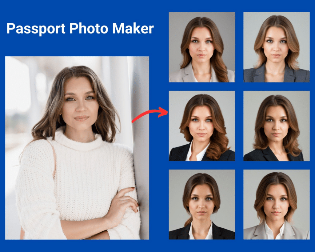 How to Make Passport Photos with AI for Free | Appsgeyser